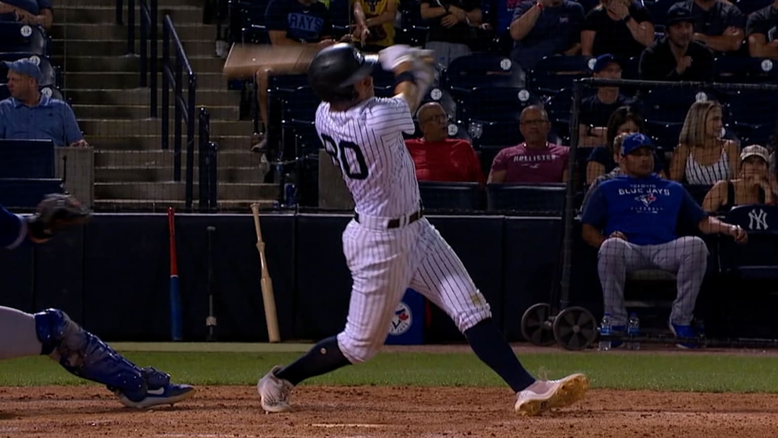 Max Burt clubs a two-run homer to deep left field | 03/30/2022 | New ...