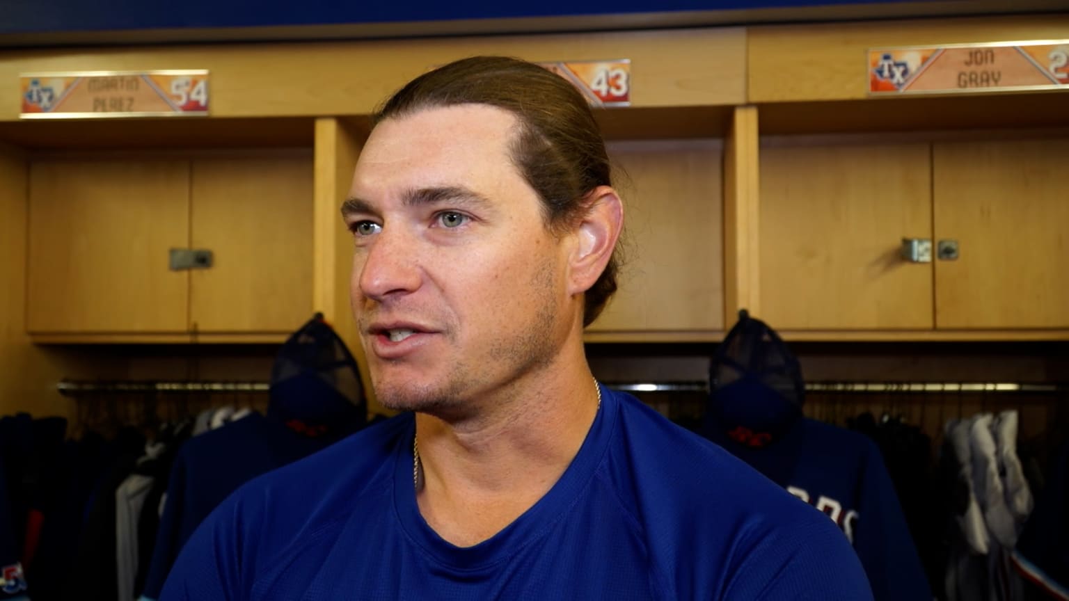 Richards, Woodward on signing one-year deal | 03/22/2022 | Texas Rangers