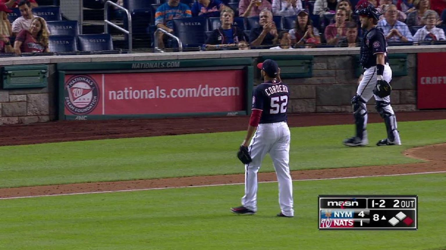 Cordero K's Jackson | 09/21/2018 | Washington Nationals