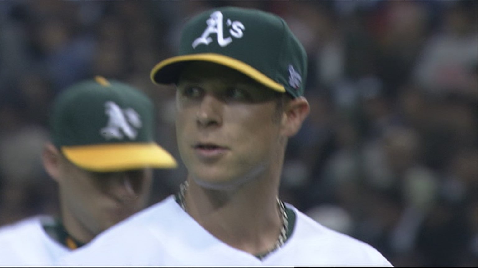 Rich Harden strikes out nine over six strong innings | 03/26/2008 | MLB.com