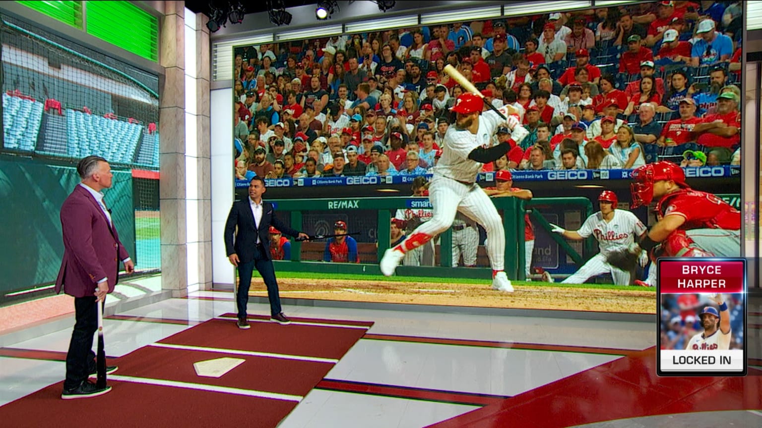 Breaking down the swing and impact of Bryce Harper | 06/09/2022 ...