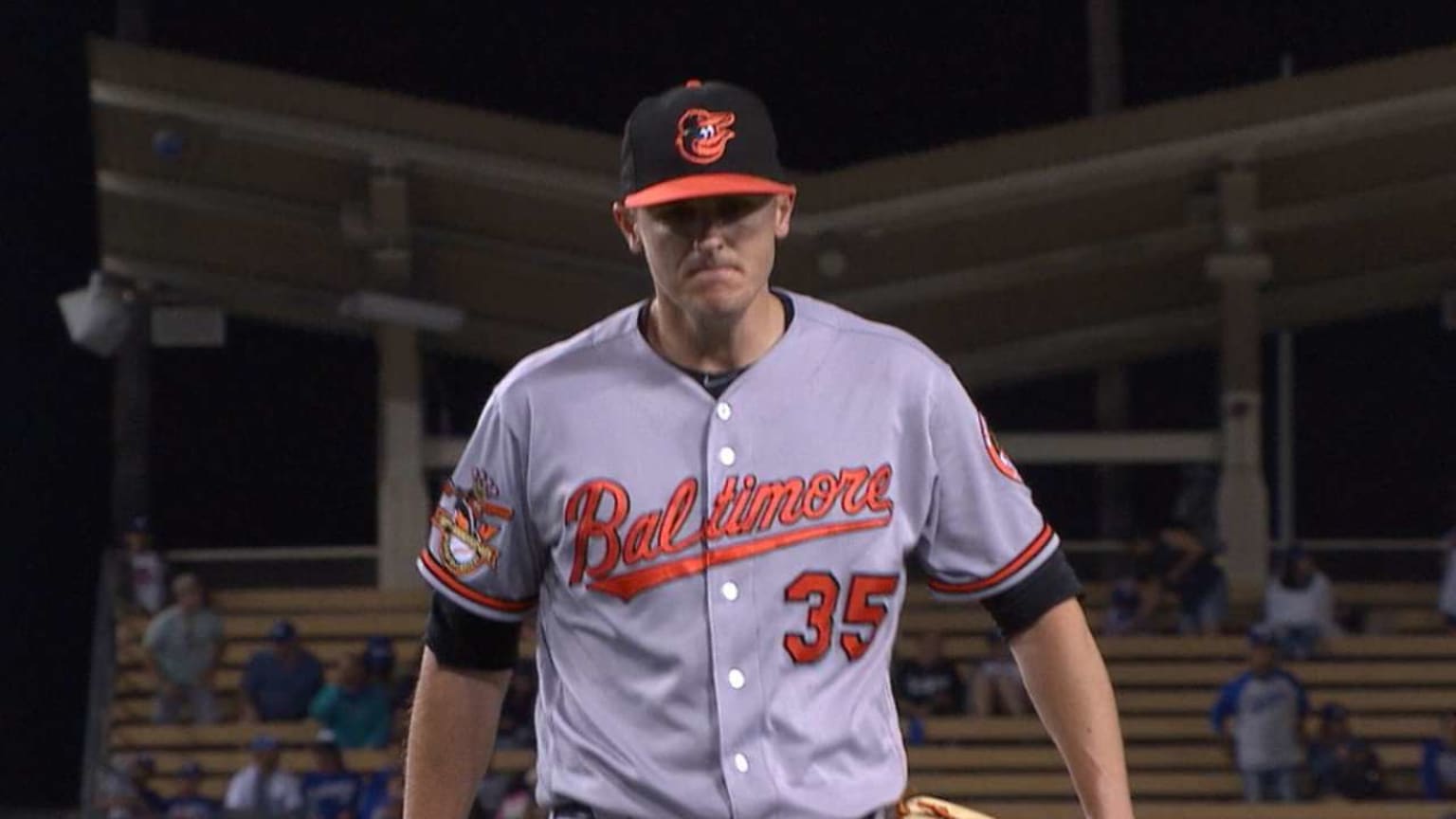 BAL@LAD: Brach fans all three batters in the 8th | 07/05/2016 ...