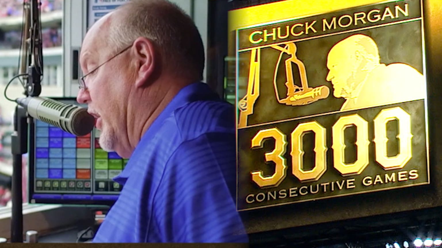 Rangers honor public announcer Chuck Morgan | 09/26/2020 | San ...