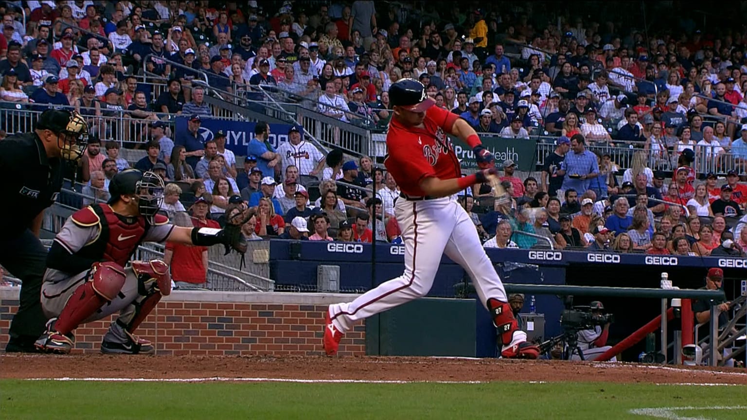 Riley goes 3-for-4 with two doubles and a home run | 07/29/2022 ...