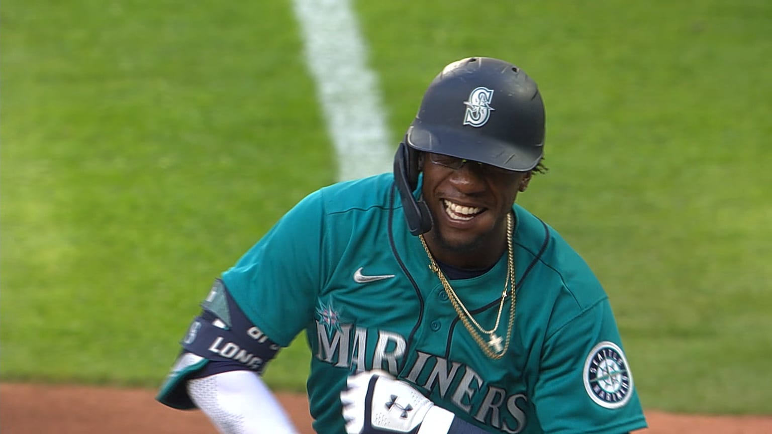 Shed Long Jr. scores Ty France with an RBI single | 06/18/2021 ...