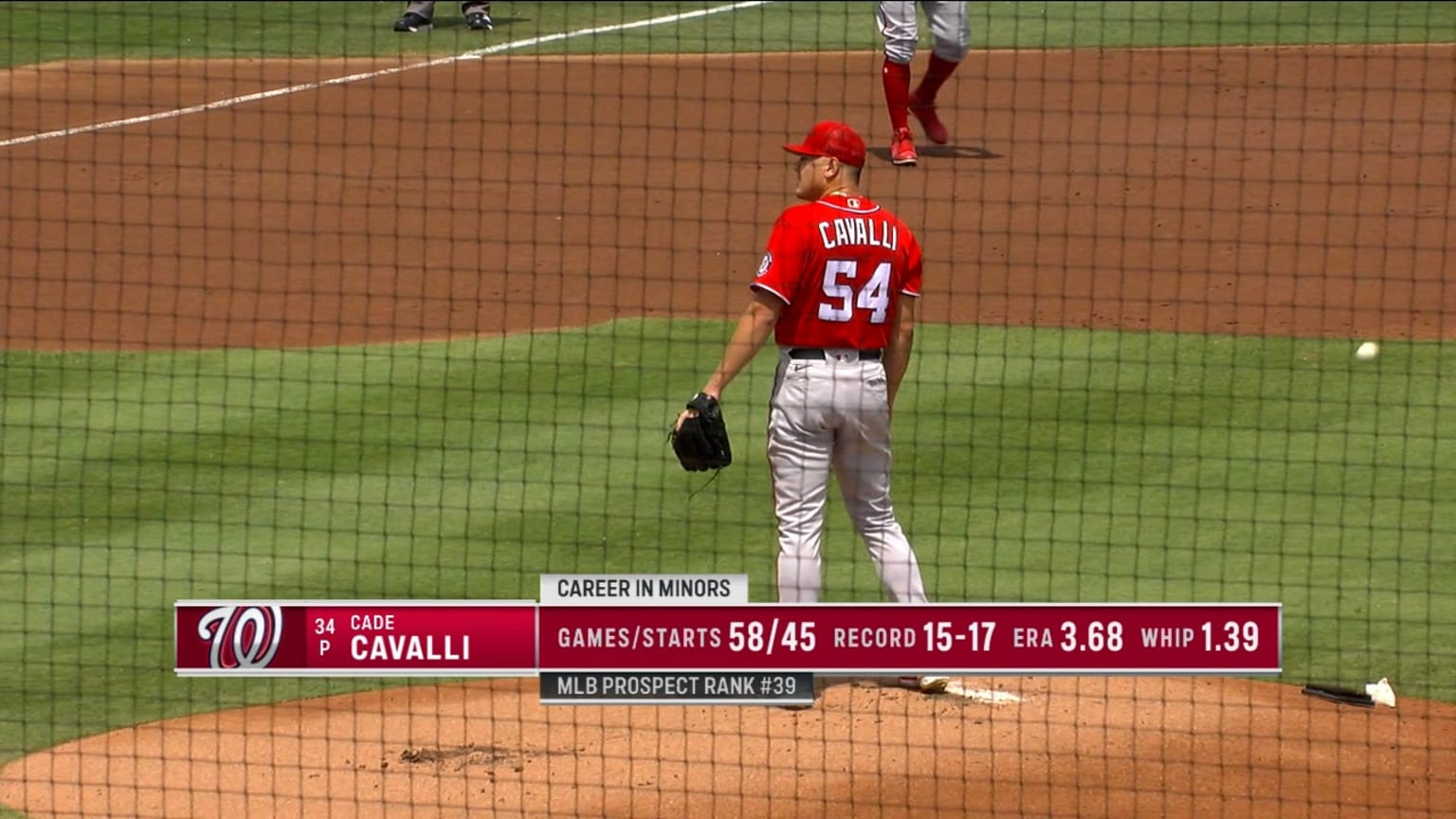 Cavalli strikes out Carlson in the 1st inning | 03/25/2022 | Washington ...