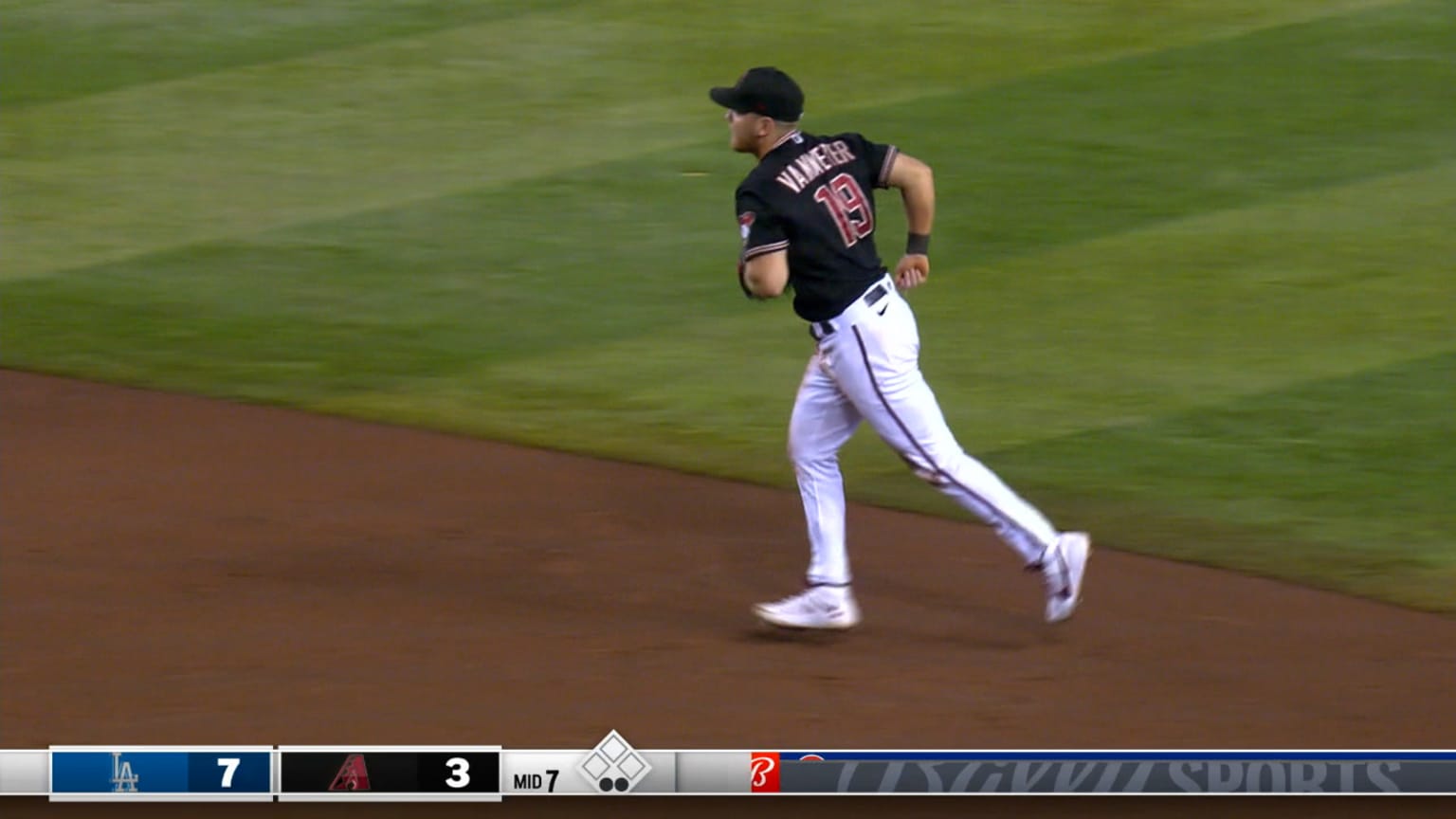 Josh VanMeter makes a diving stop up the middle | 07/31/2021 | Arizona ...