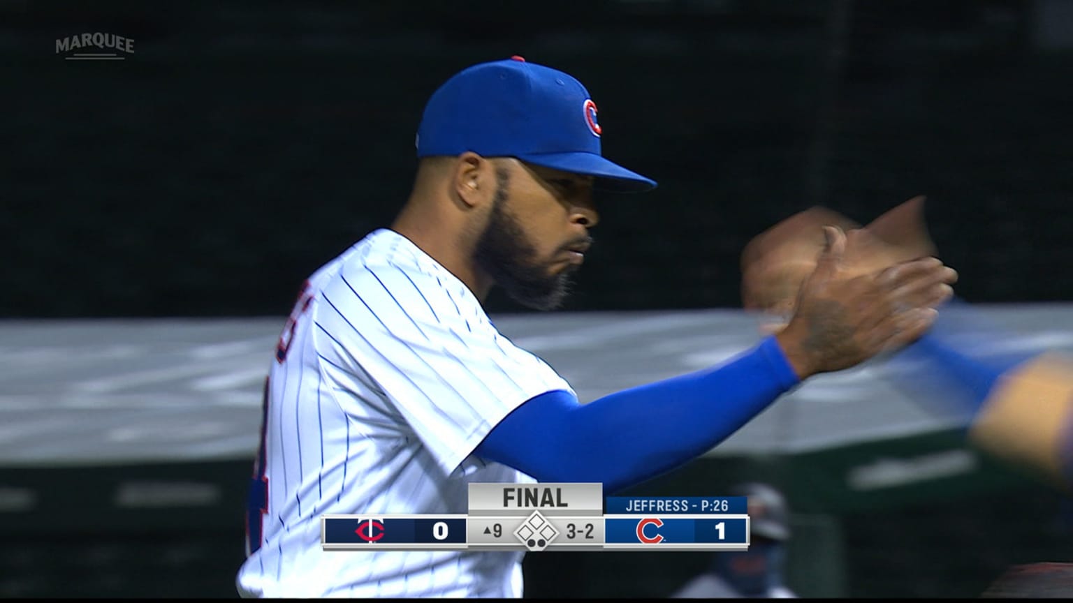 Jeremy Jeffress finishes off Cubs' shutout win | 09/18/2020 | Cleveland ...