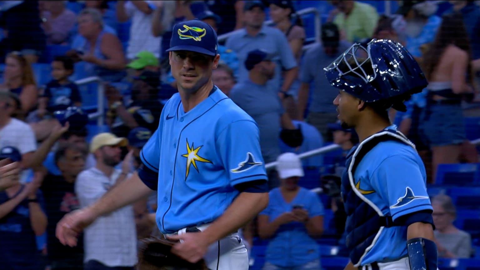 Brooks Raley collects the last out in Rays' 4-2 win | 06/26/2022 ...