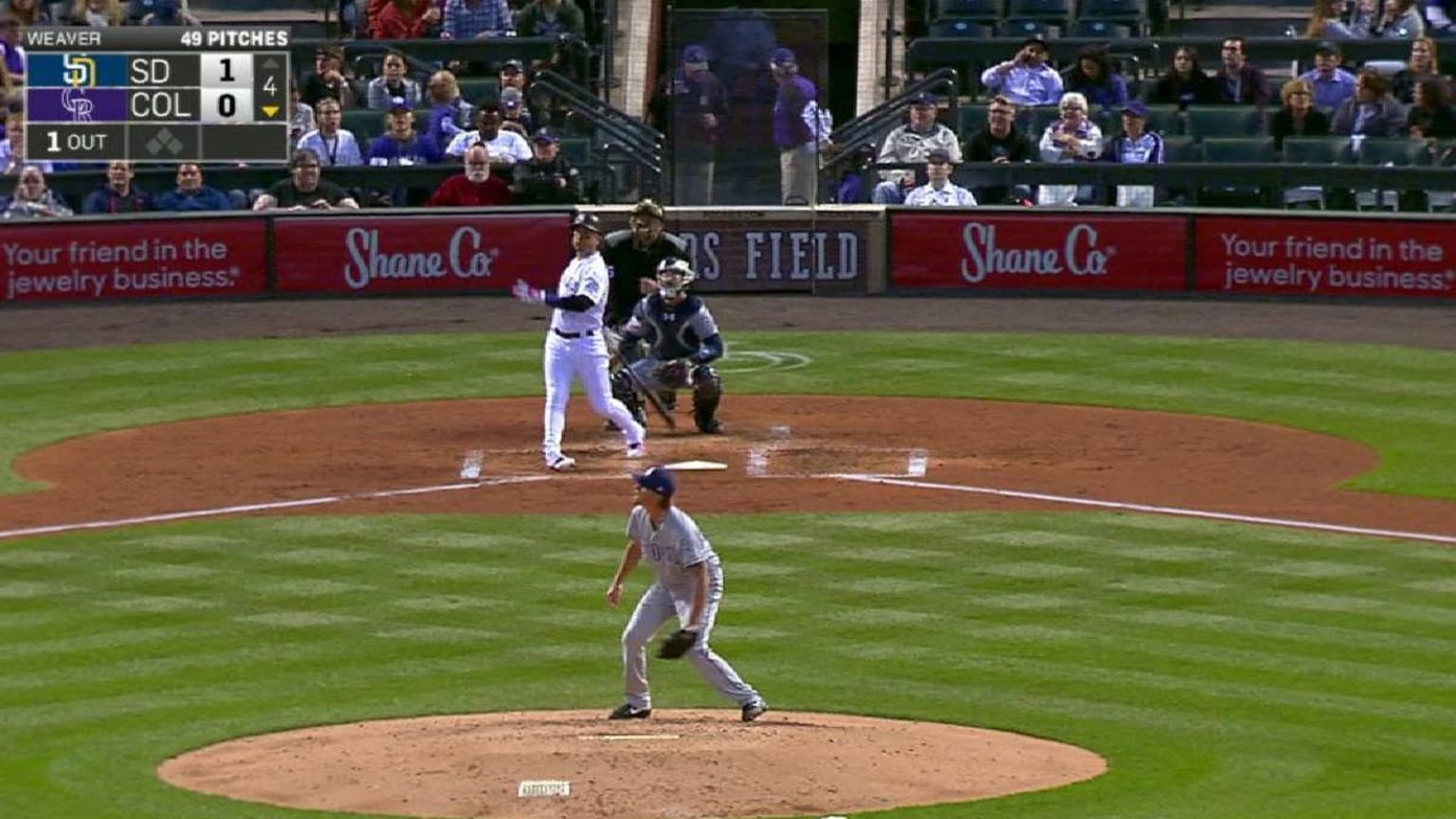 SD@COL: CarGo crushes solo moonshot to right field | 04/11/2017 ...
