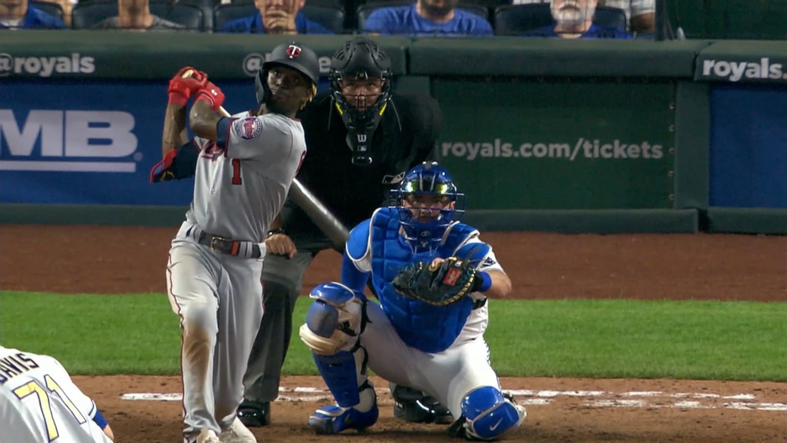 Jonrón solitario de Nick Gordon | 04/06/2021 | Los Twins de Minnesota