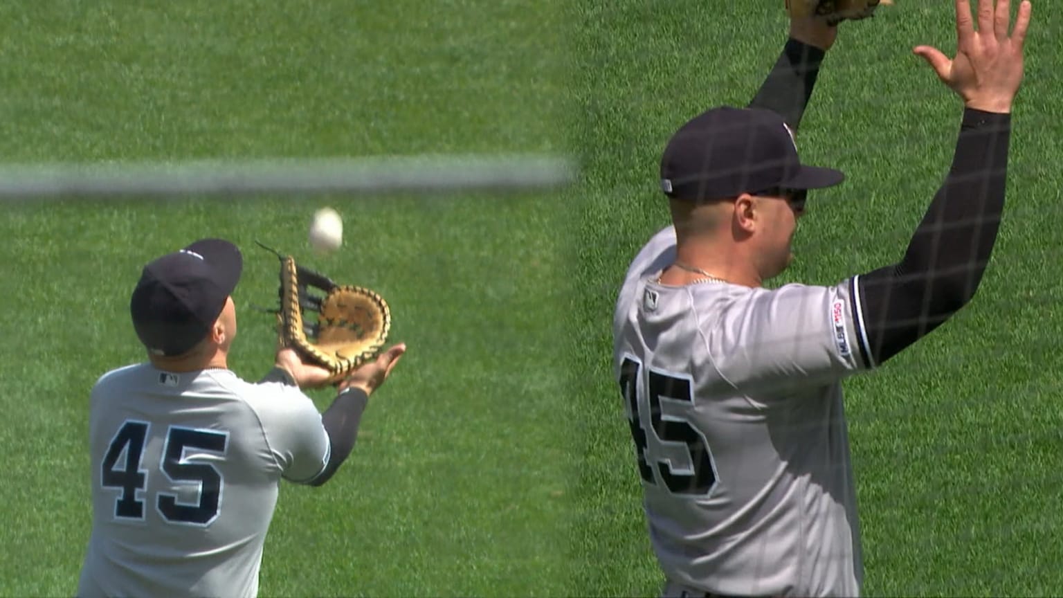 NYY@SF: Voit makes over-the-shoulder-catch in the 6th | 04/27/2019 ...