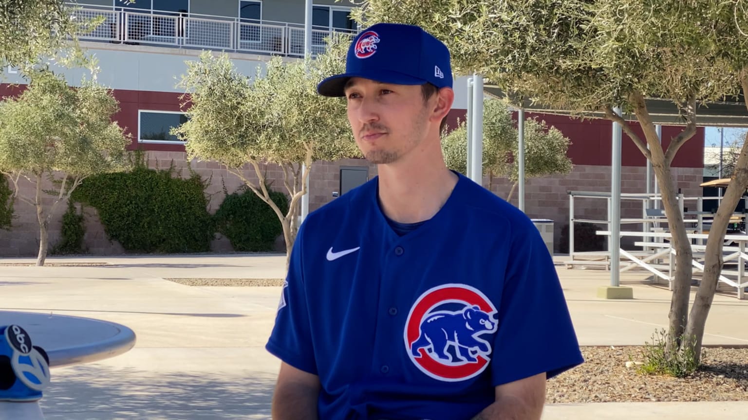 Zach Davies discusses his second spring start | 03/08/2021 | San ...