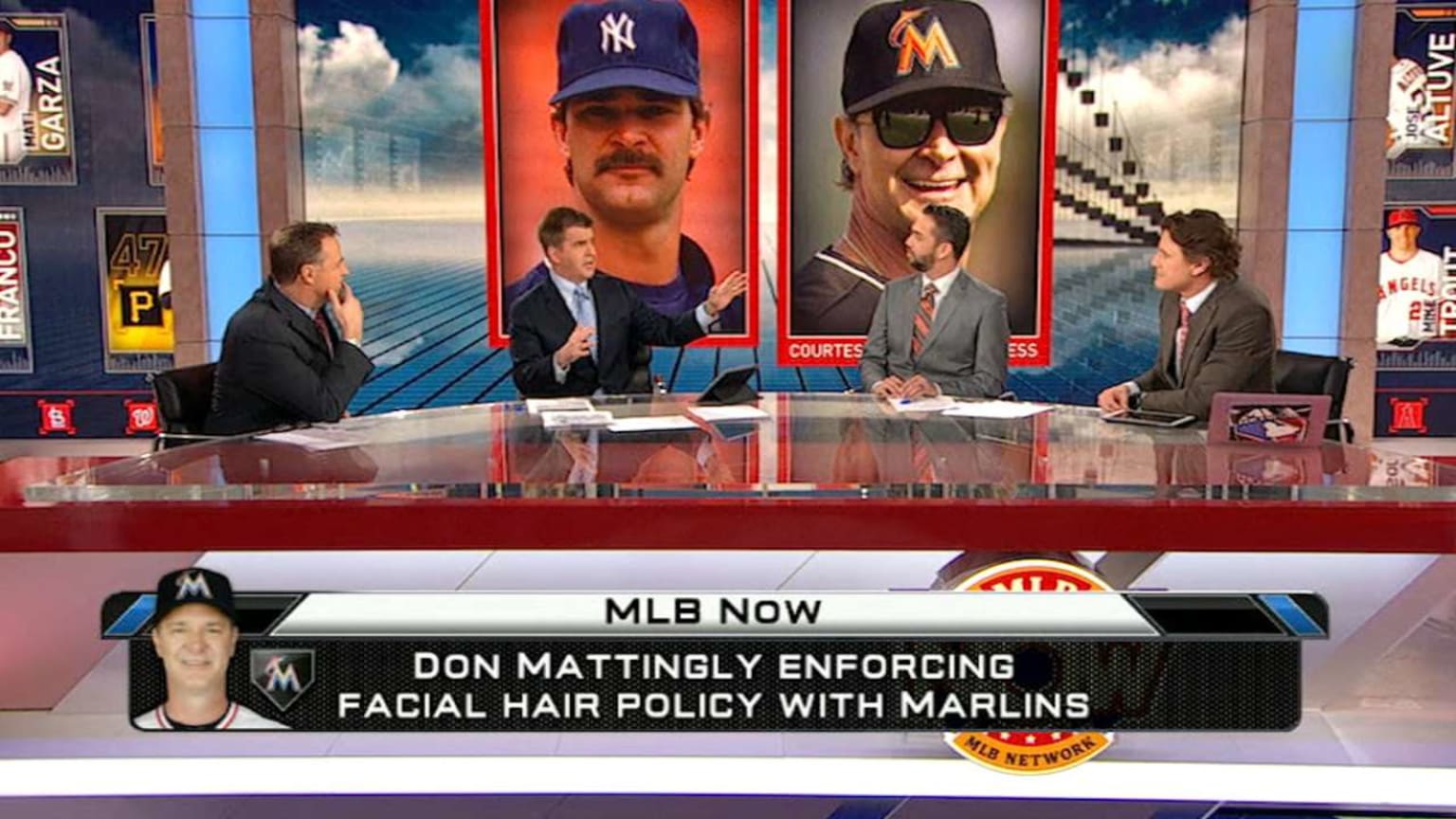 Mattingly's new facial hair rule | 02/22/2016 | Los Angeles Dodgers