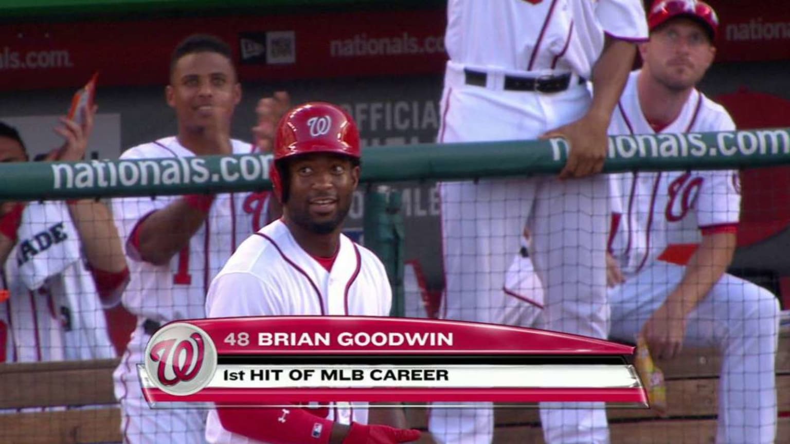 Goodwin's first Major League hit | 08/10/2016 | Tampa Bay Rays