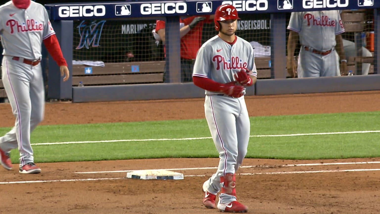 Rafael Marchan singles for his first Major League hit | 09/14/2020 ...
