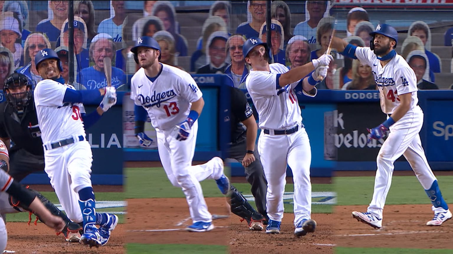 Dodgers belt four home runs against the Giants | 08/07/2020 | MLB.com
