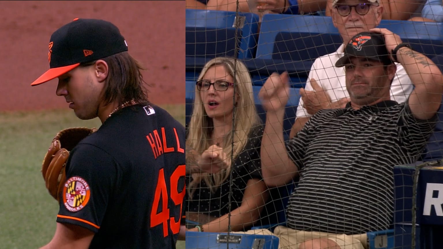 DL Hall collects his first K in the big leagues | 08/13/2022 | MLB.com