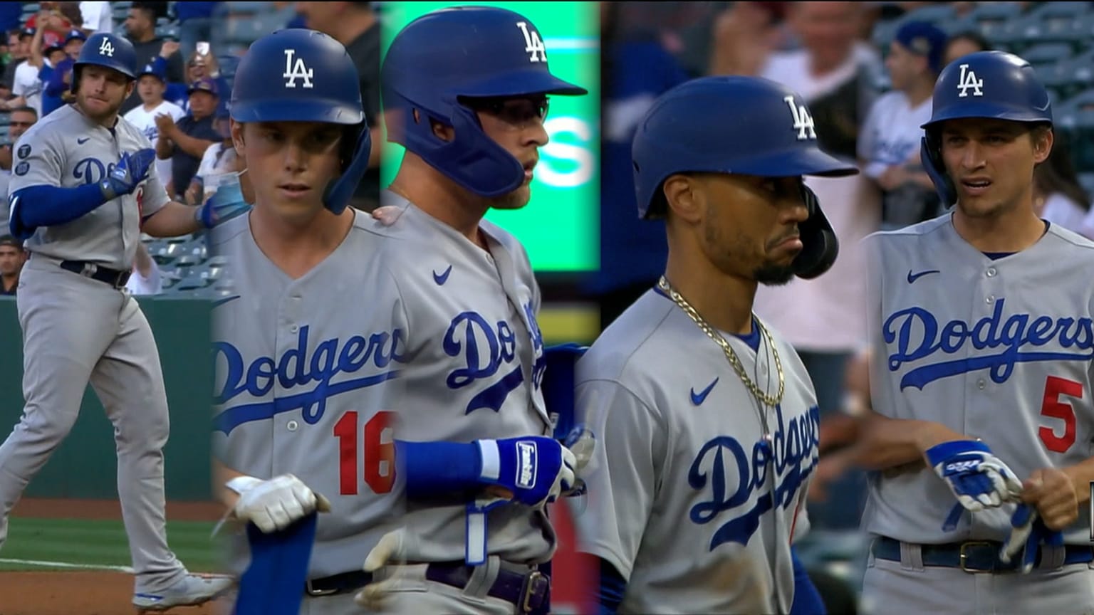Dodgers score eight runs in the 4th to take the lead | 05/08/2021 | Los ...