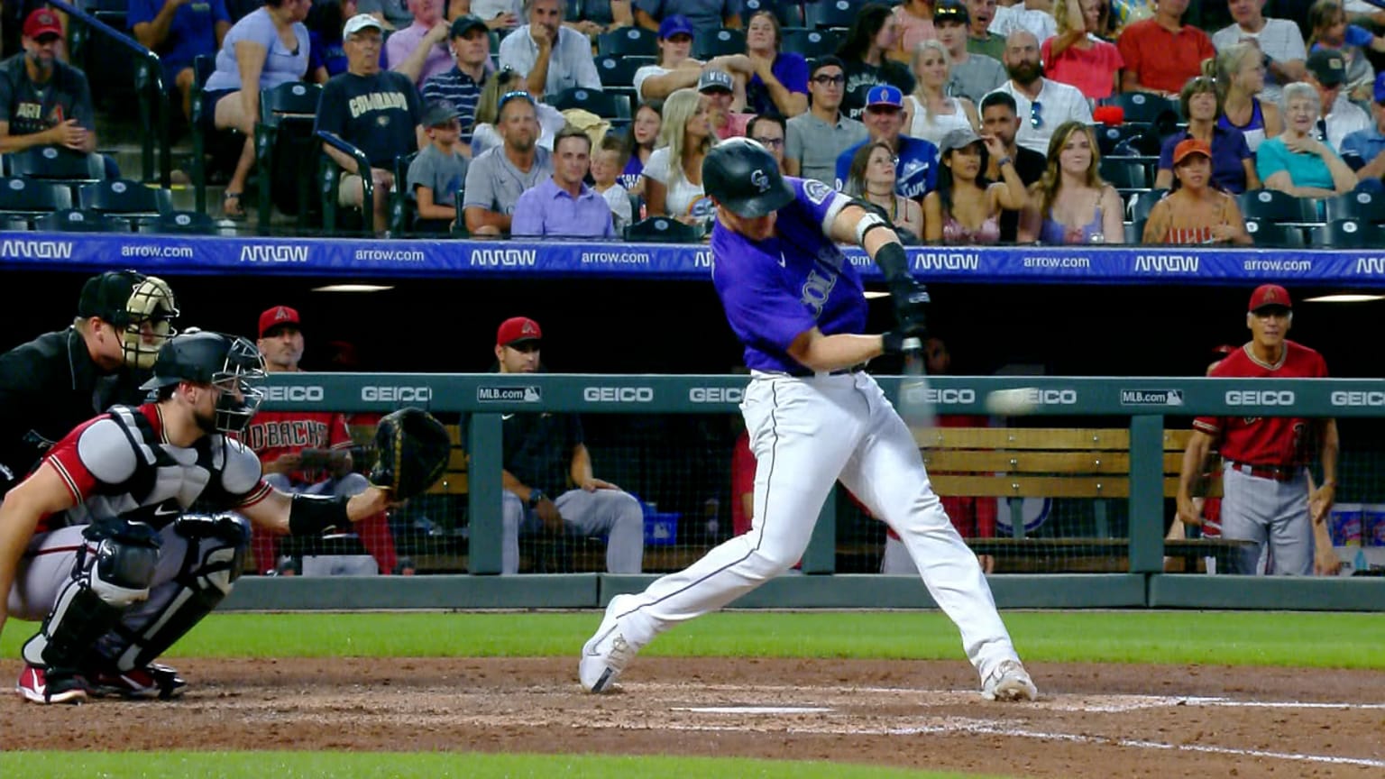 Brian Serven slugs 5th home run | 08/12/2022 | Colorado Rockies