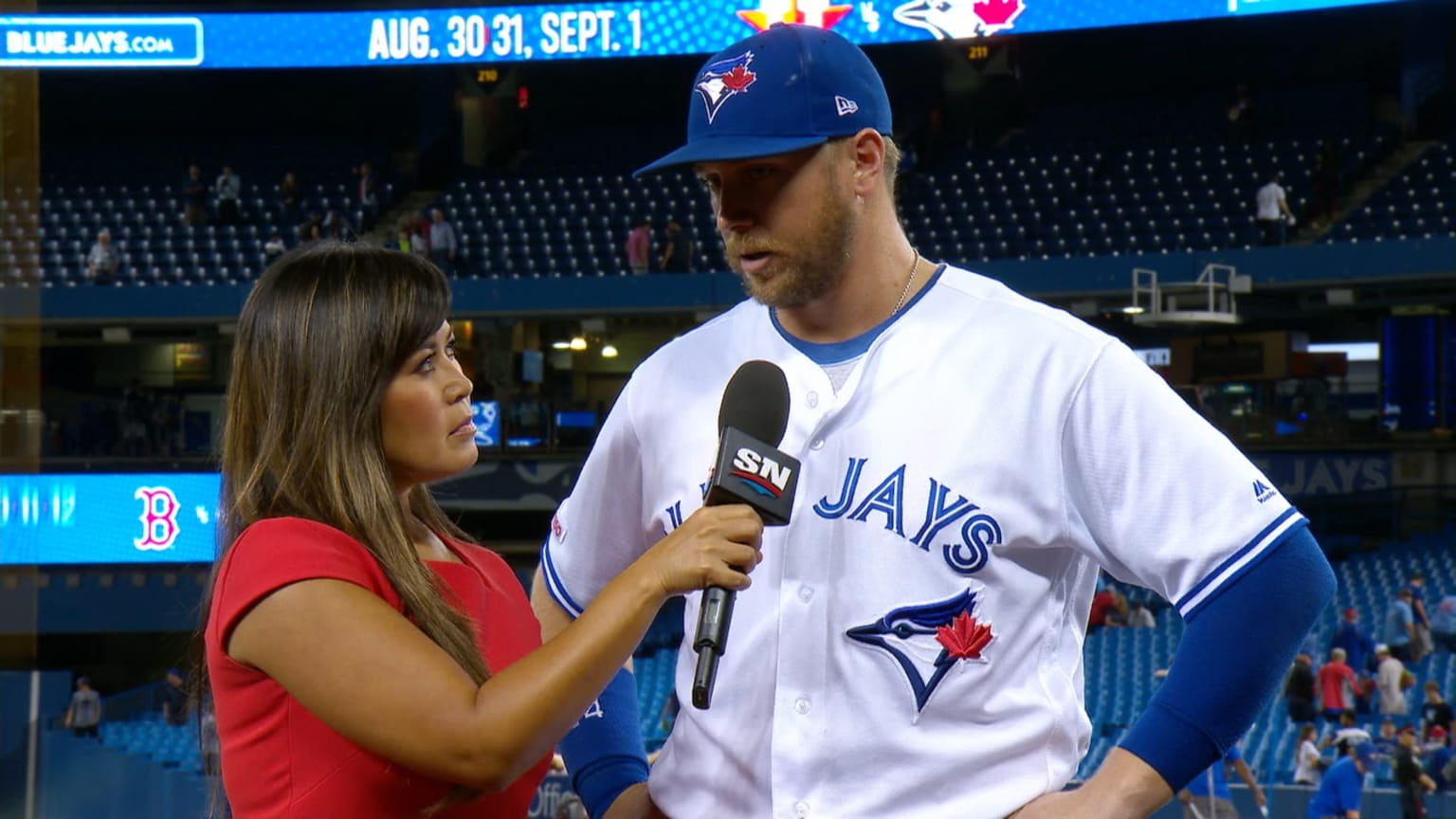 ATL@TOR: Smoak on his strong game, team's 3-1 win | 08/27/2019 ...