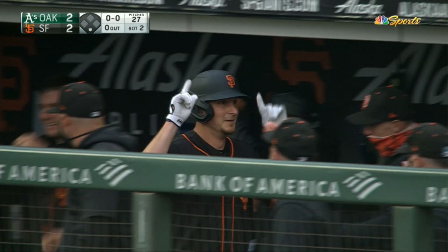 Alex Dickerson hits a solo homer to left field | 07/21/2020 | San ...