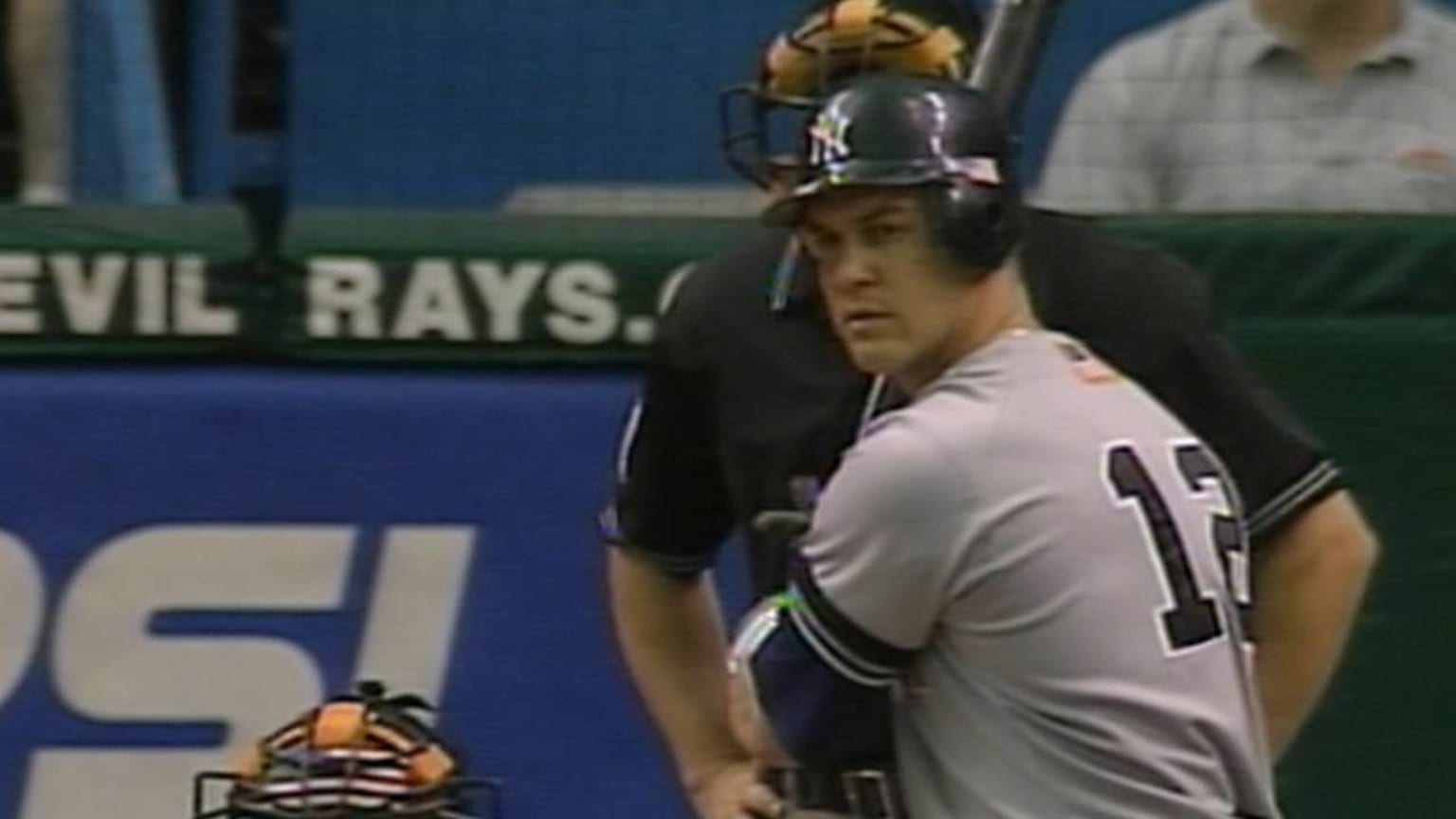 NYY@TB: Yanks take lead on Clay Bellinger's homer | 10/07/2001 ...