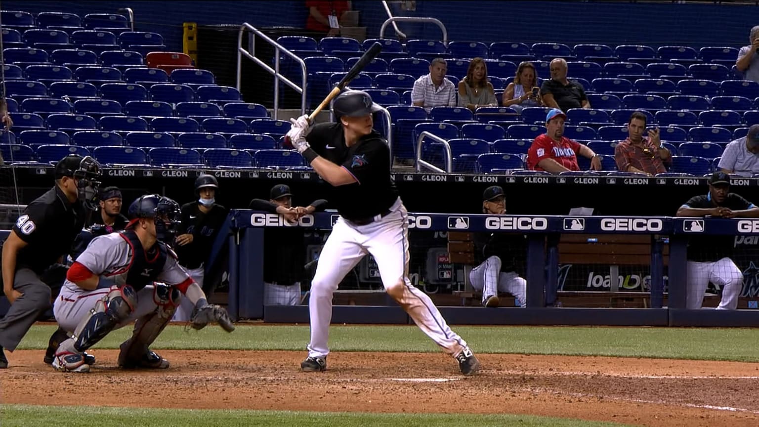 Garrett Cooper belts a two-run home run in the 8th | 06/25/2021 ...