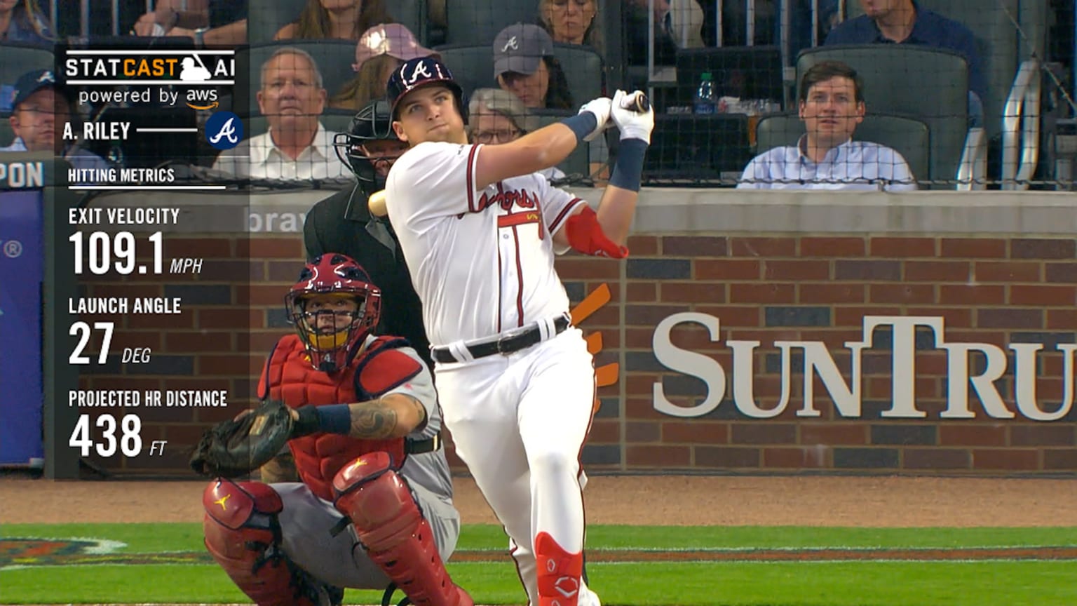 STL@ATL: Riley crushes 438-ft. HR in his MLB debut | 05/15/2019 ...