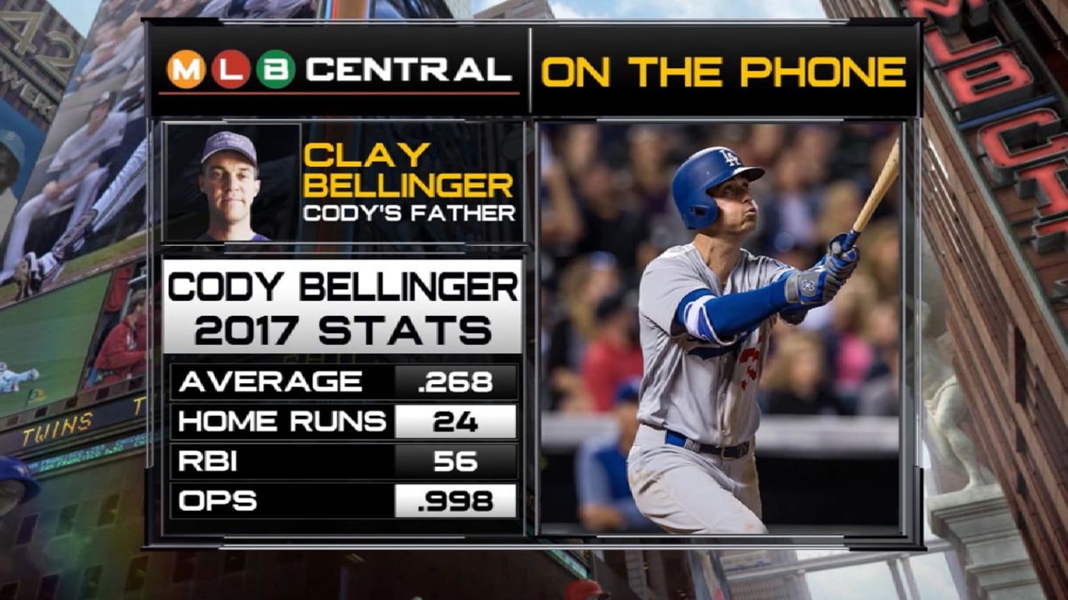 MLB Central: Clay Bellinger | 29/06/2017 | Lasmayores.com