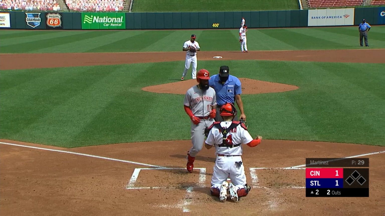 Brian Goodwin's solo home run | 09/13/2020 | Cincinnati Reds
