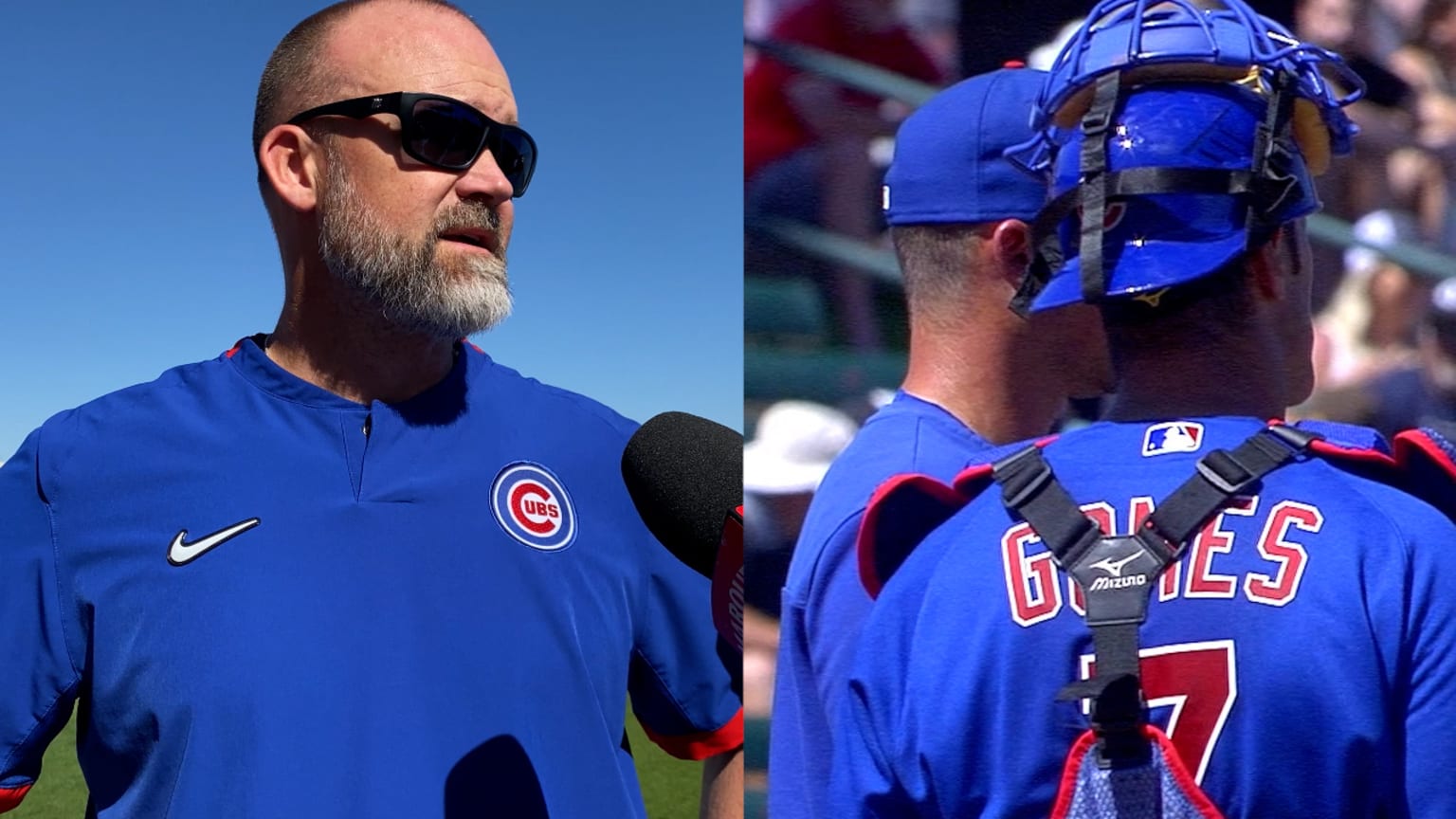 David Ross on Yan Gomes getting acclimated to Cubs | 03/24/2022 ...