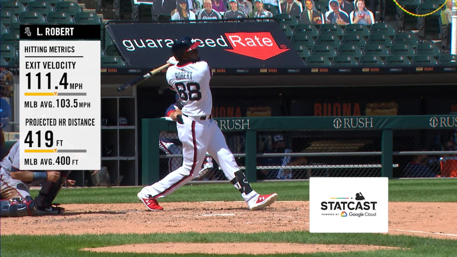 Luis Robert hits 111.4-mph laser for first MLB homer | 07/26/2020 | MLB.com