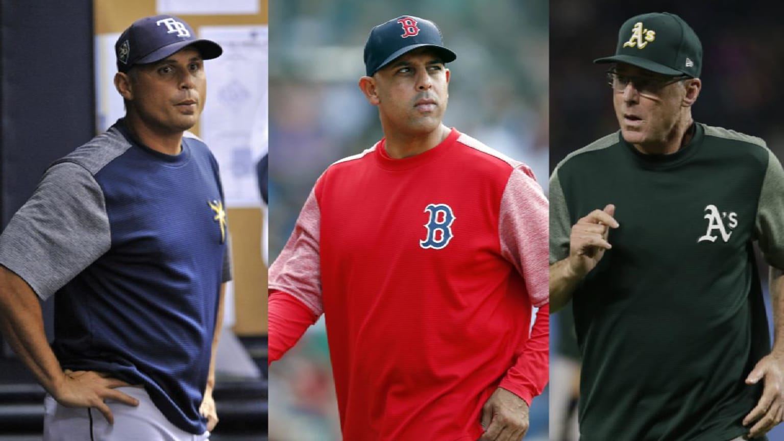 Cash, Cora, Melvin named finalists for AL MOY | 11/05/2018 | Athletics