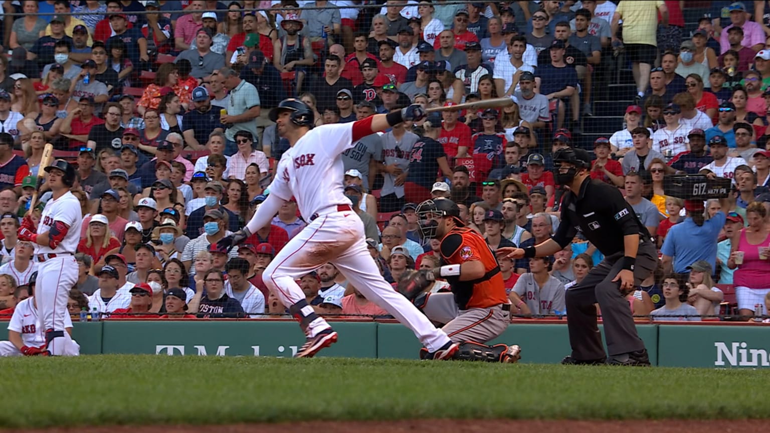 Red Sox score 7 runs in the 5th inning vs. The O's | 08/14/2021 ...