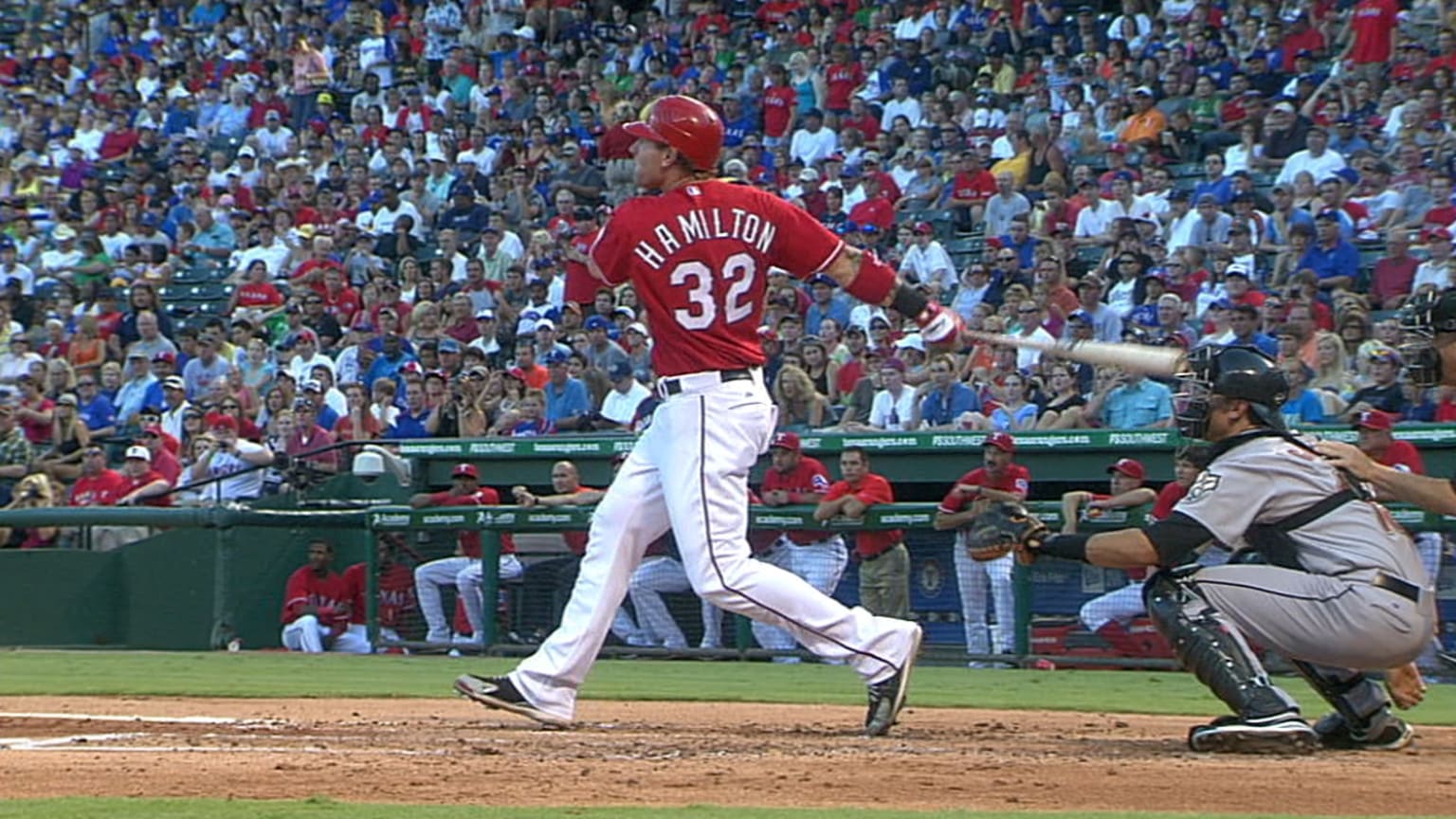 Josh Hamilton hits tape measure home run | 06/27/2010 | MLB.com