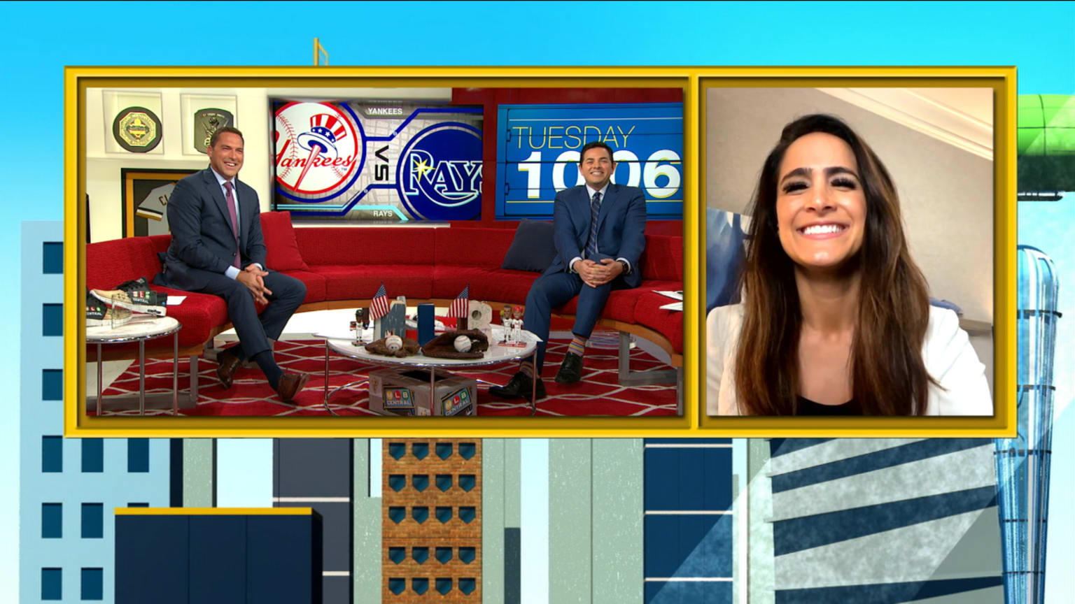 Lauren Shehadi talks Yankees, Rays on MLB Central | 10/06/2020 | MLB.com