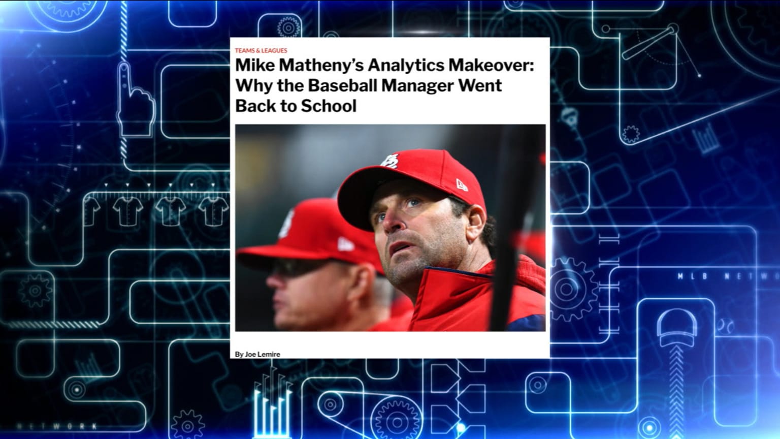 MLB Now on Matheny learning more about analytics | 12/27/2019 ...