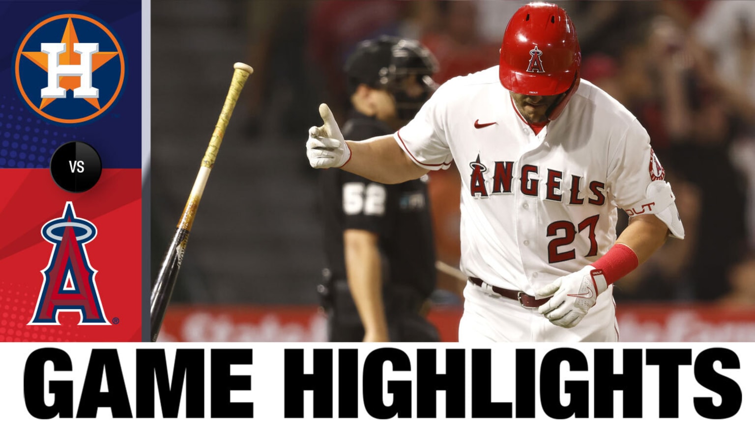 Trout, Walsh homer in Angels' 2-0 win over Astros | 04/09/2022 | Los ...