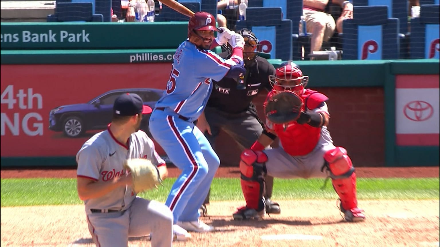 Darick Hall's second homer (8) | 08/07/2022 | Philadelphia Phillies