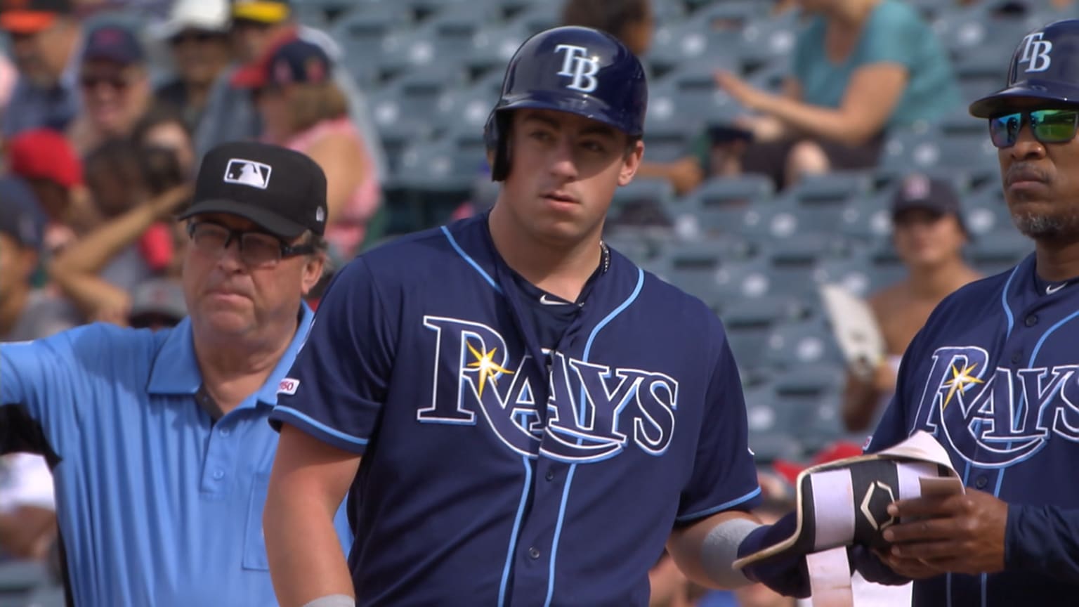 TB@LAA: McKay singles for 1st big league hit | 09/15/2019 | Seattle ...