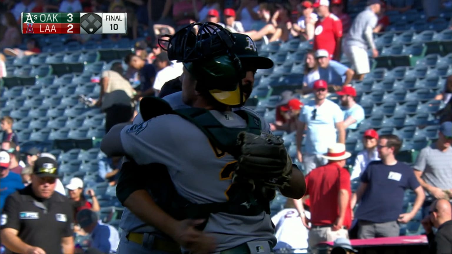 Lou Trivino retires Kean Wong to win it for the A's | 09/19/2021 ...