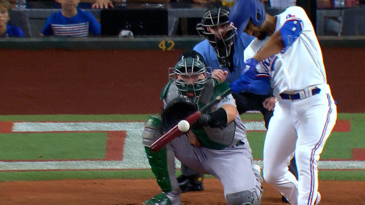 Marcus Semien's two-run homer to center makes it 2-0 | 07/12/2022 ...