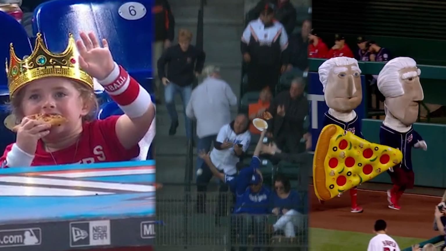 Fans, mascots have fun with pizza at the ballpark | 01/19/2021 ...