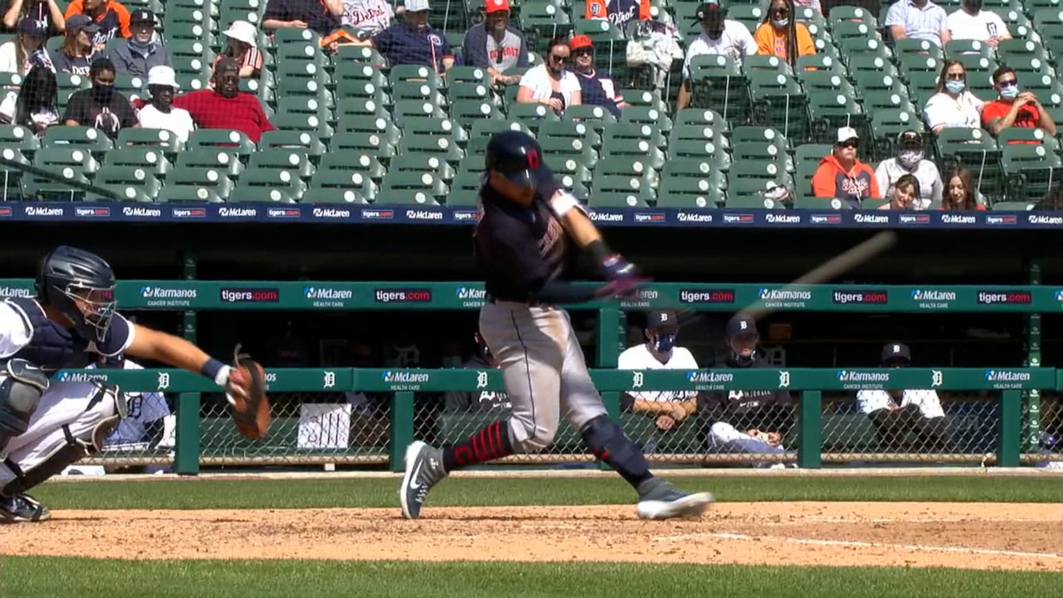 Jordan Luplow's no-doubt home run | 04/04/2021 | Cleveland Guardians