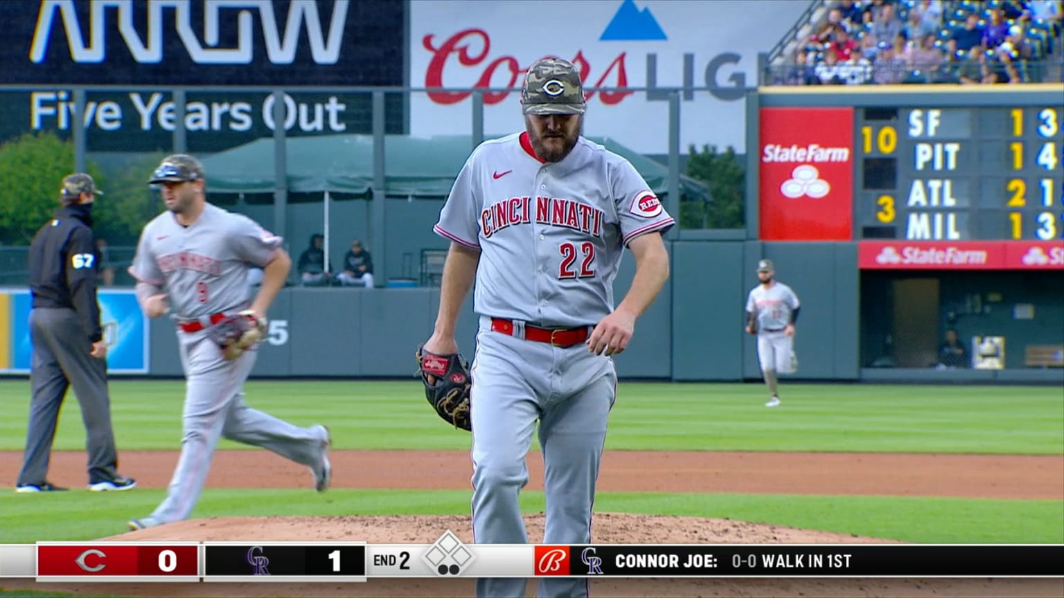 Wade Miley strikes out Connor Joe to end the 2nd | 05/14/2021 ...