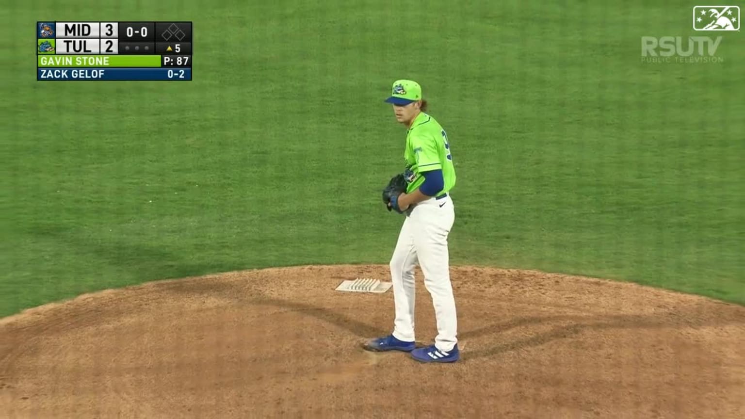 Gavin Stone strikes out 11 for Tulsa | 08/13/2022 | MLB.com