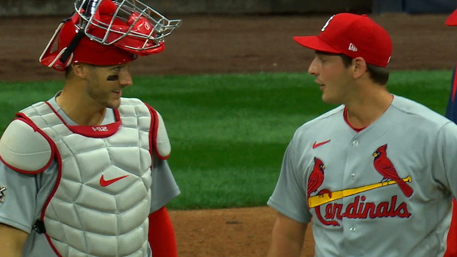 Andre Pallante gets Peterson to line out for last out | 04/15/2022 ...