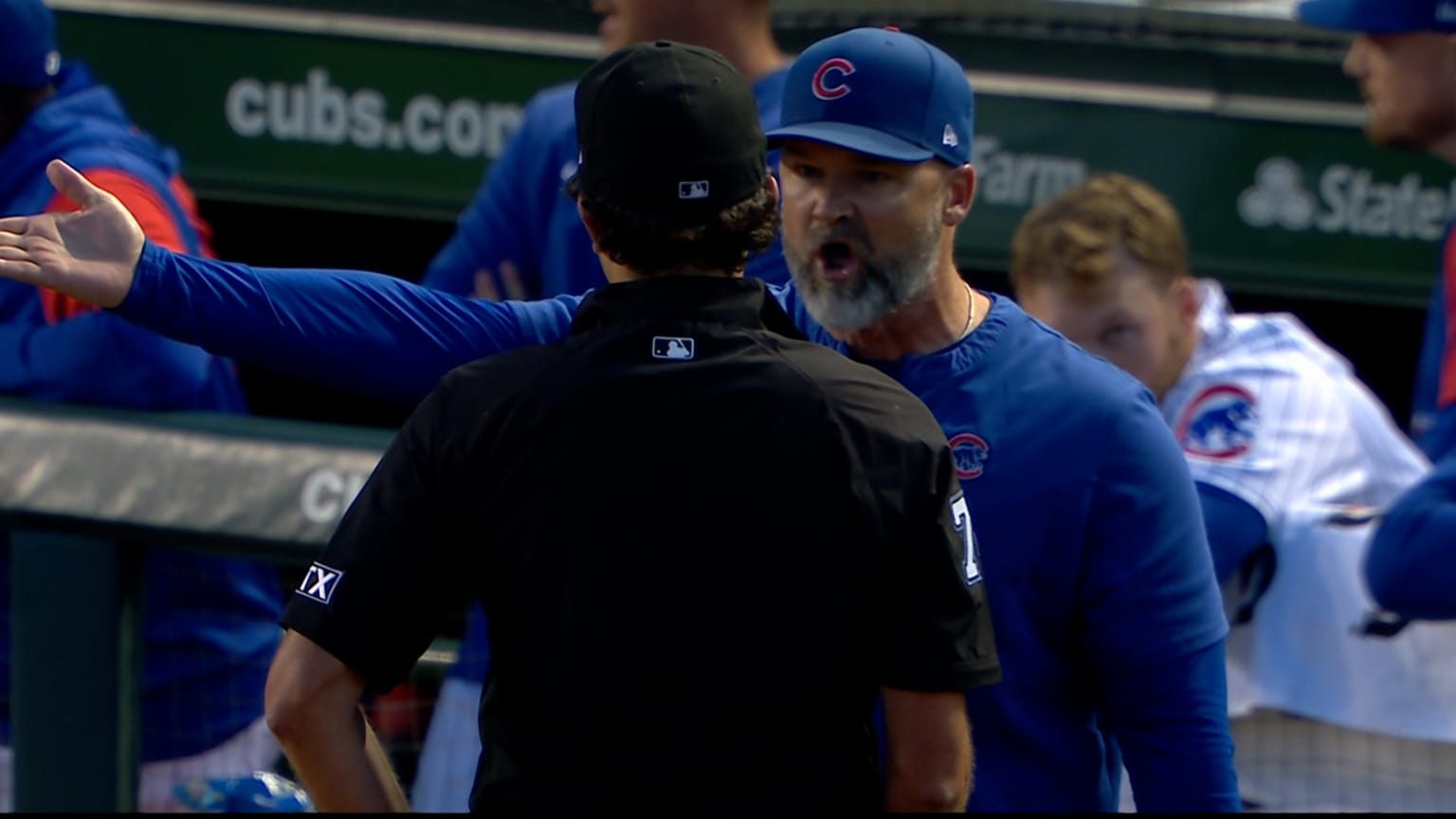 David Ross gets thrown out of the game in the 4th | 07/14/2022 ...