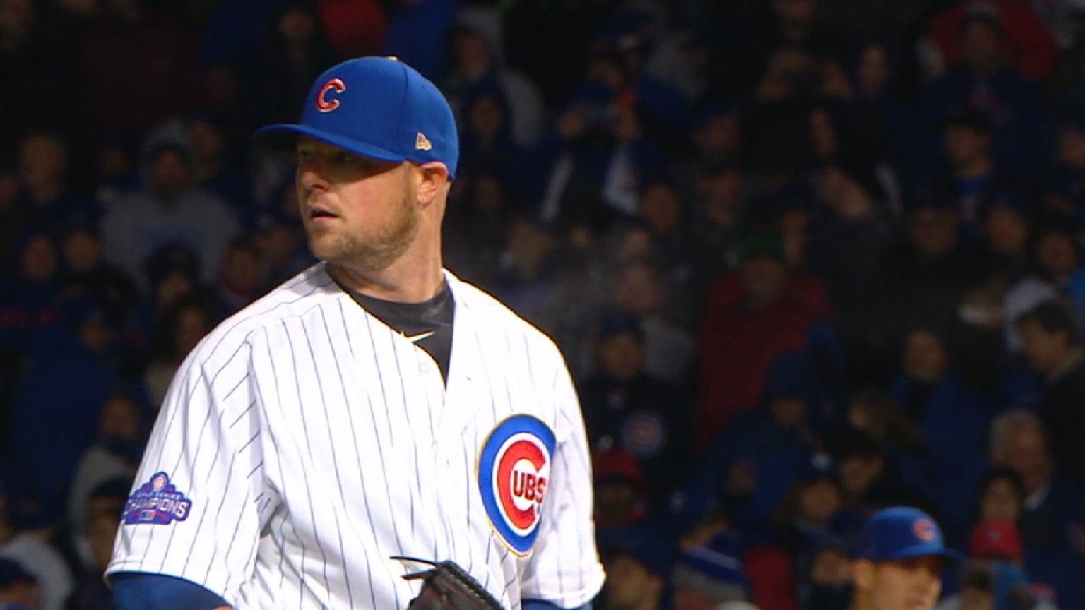 Lester on memorable night | 04/10/2017 | MLB.com